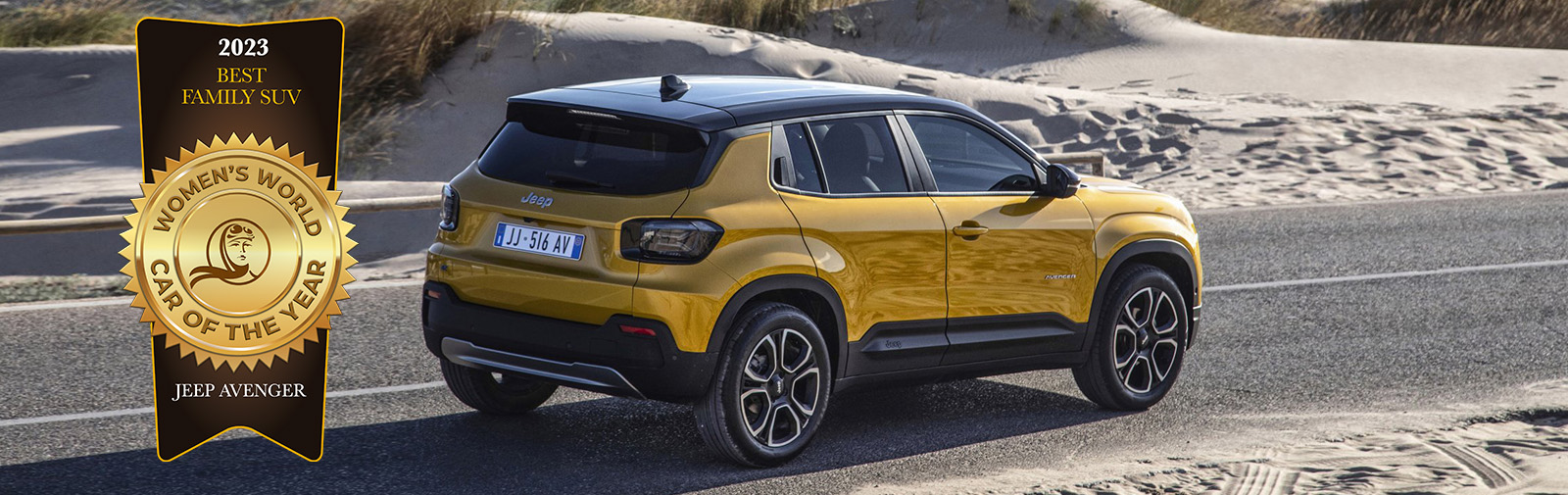 Jeep® Avenger – Women’s World Car of the Year | Jeep® PL